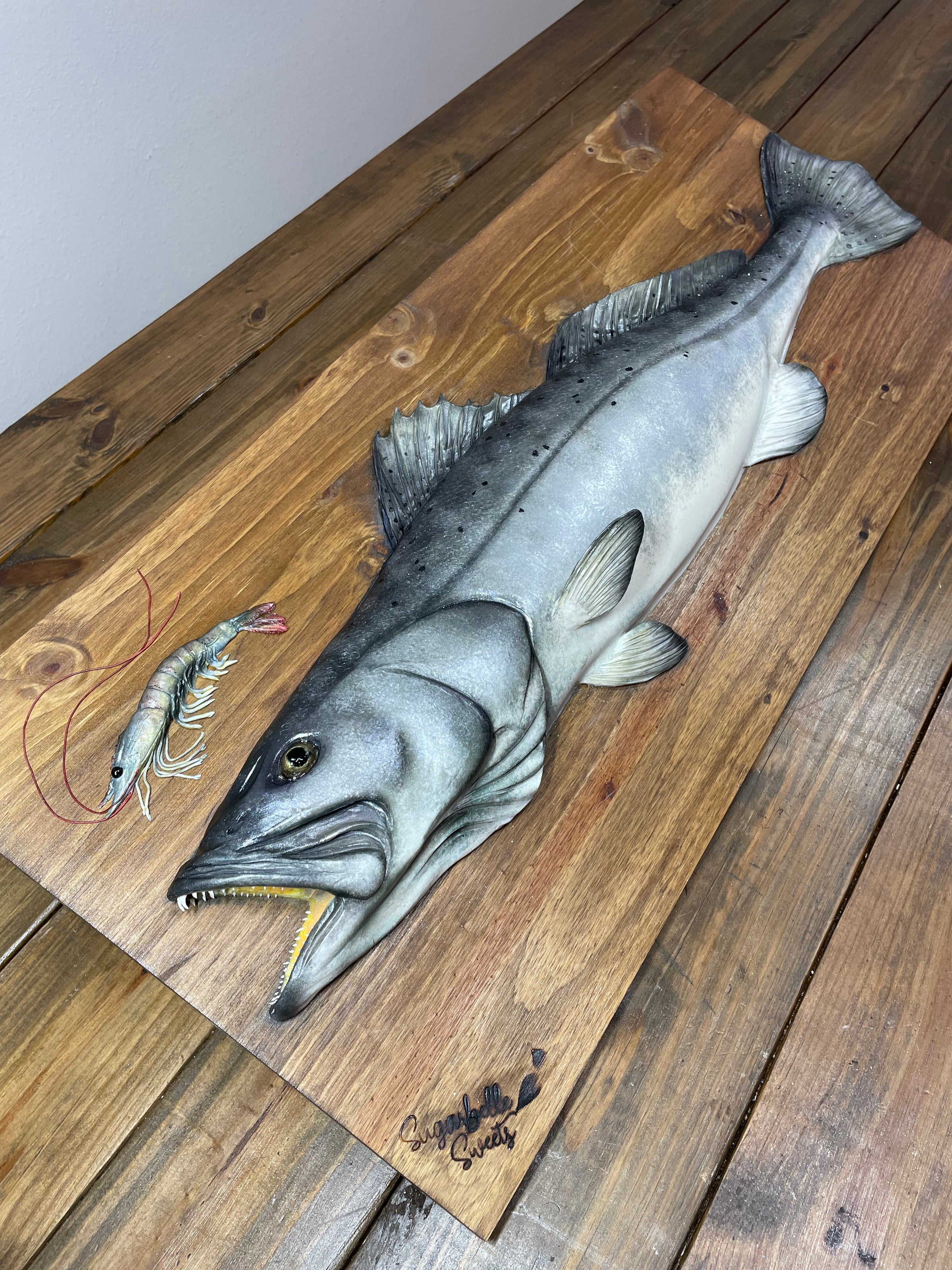 sculpted FISH CAKES
